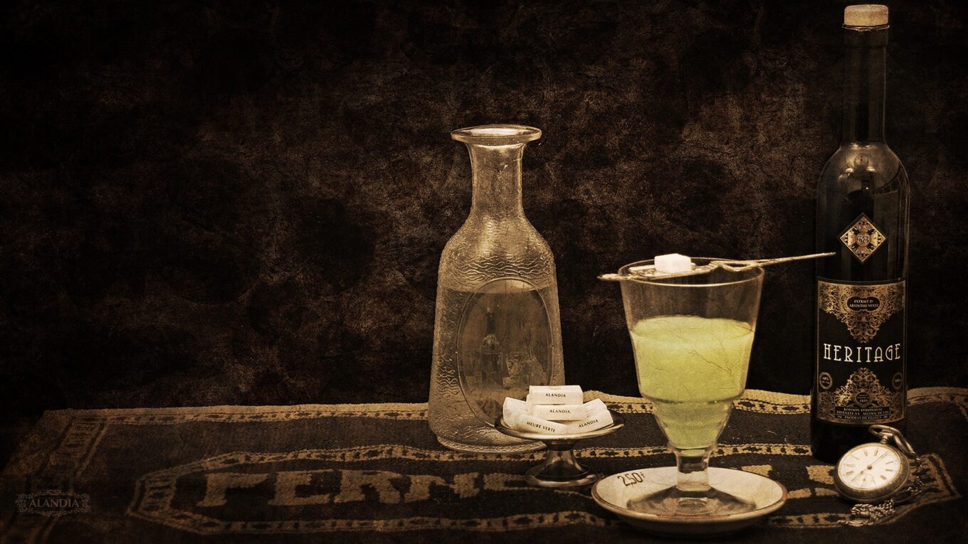 Jak správně pít absint – ALKOHOL DRINK