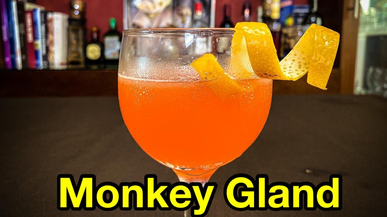 Světové koktejly – Monkey Gland – ALKOHOL DRINK